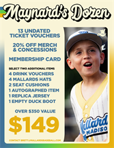 Madison Mallards Featured Items