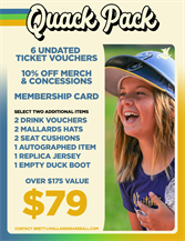 Madison Mallards Featured Items